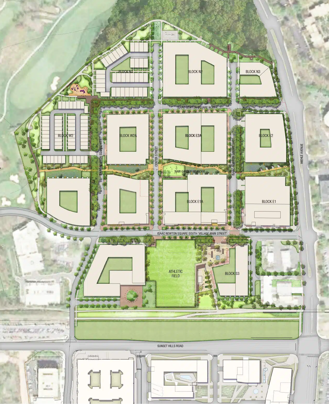 Isaac Newton Square | MV+A Architects